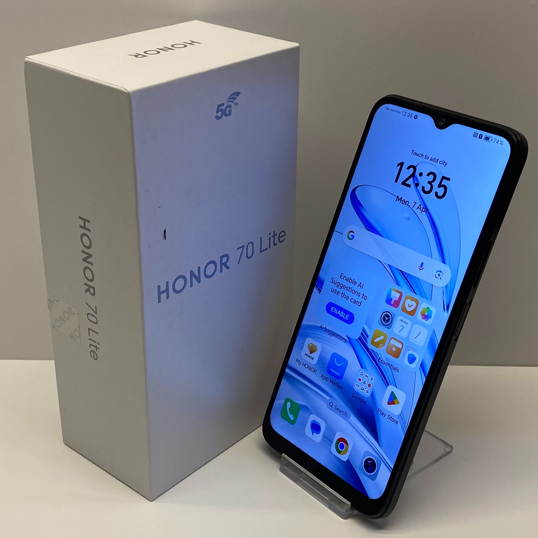 Pre-owned Honor 70 Lite Unlocked Model RBN-NX1 128GB in Midnight Black ...